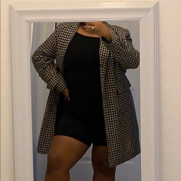 Jackets & Coats | Hounds Tooth Coat | Poshmark